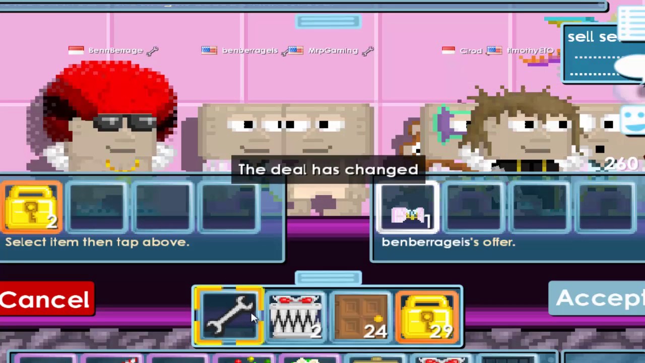 Growtopia - 50 World Lock Set Challenge - YouTube