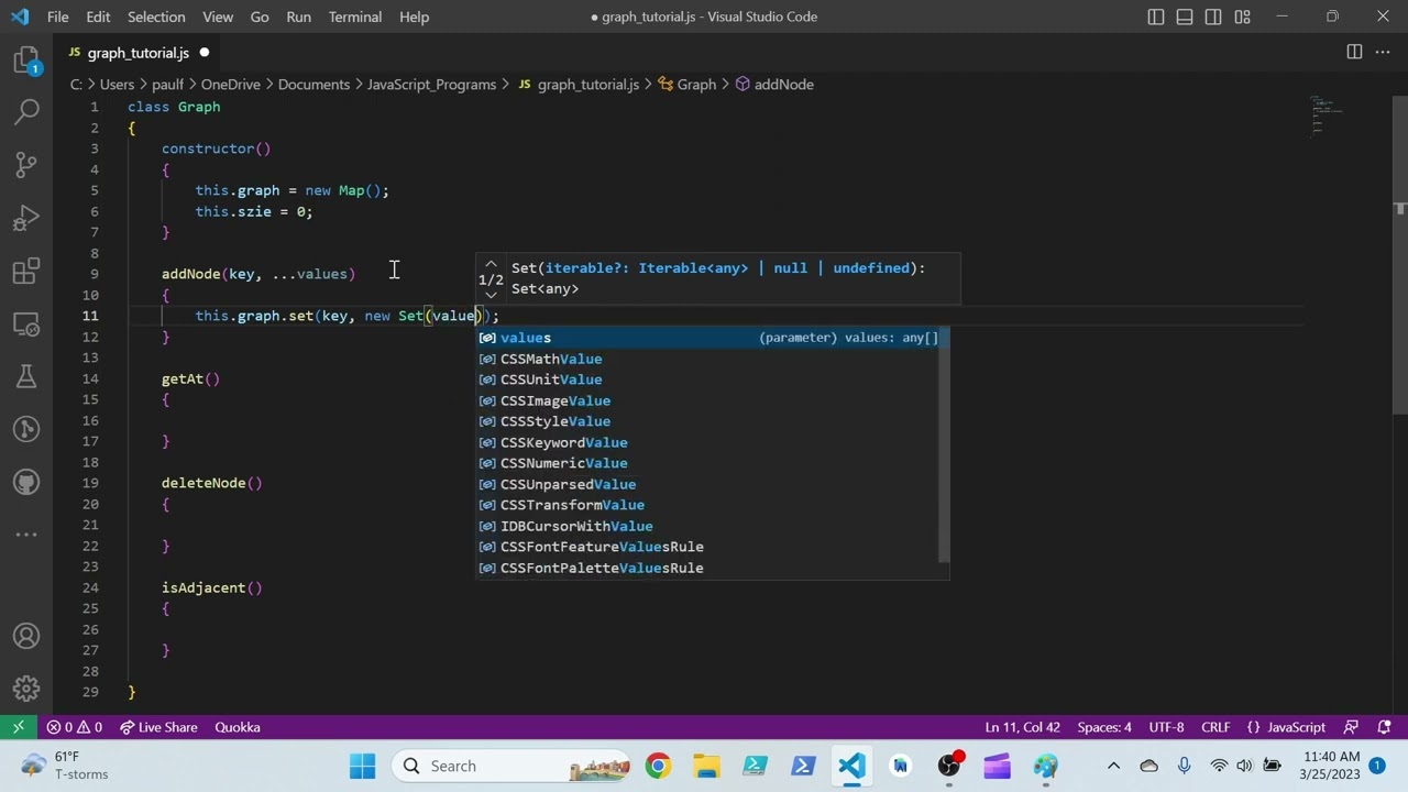 How To Graphs In JavaScript YouTube How To Graphs In JavaScript YouTube