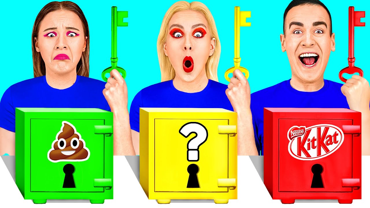 Memecahkan Misteri Tantangan 1000 Kunci | Momen lucu BooBoom Challenge ...