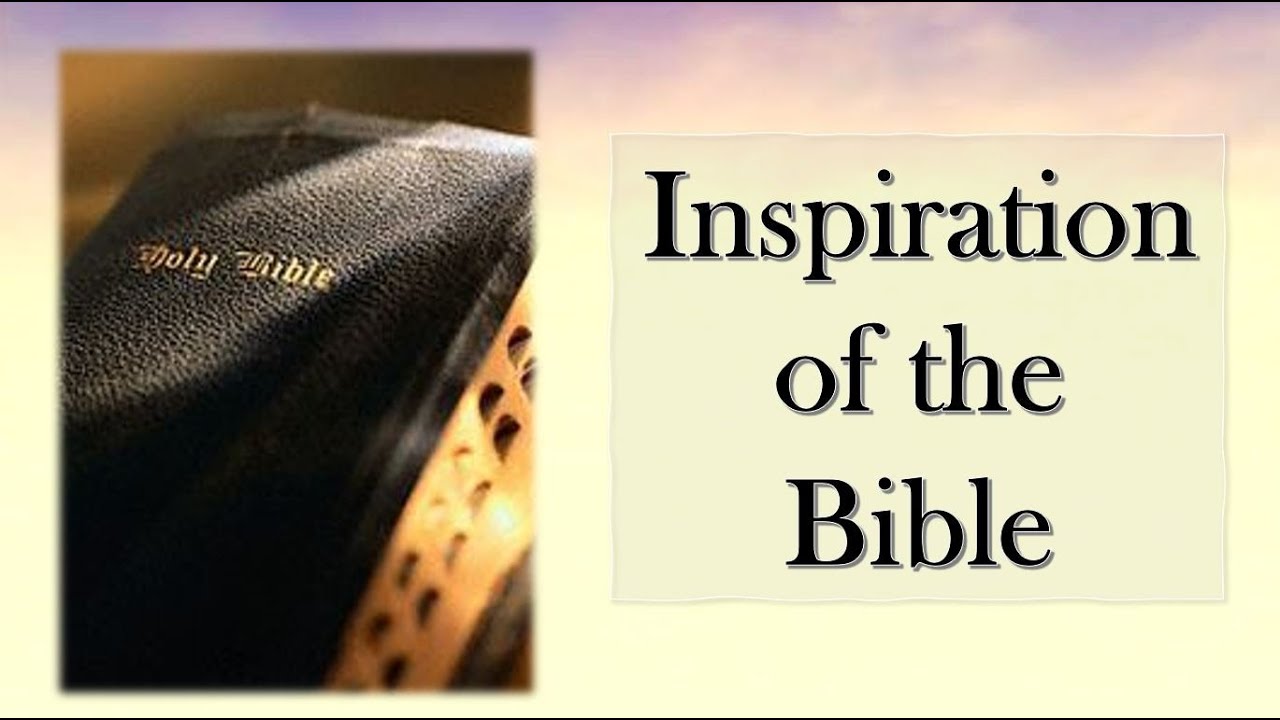 Inspiration of the Bible (2-Minutes with the Bible) - YouTube