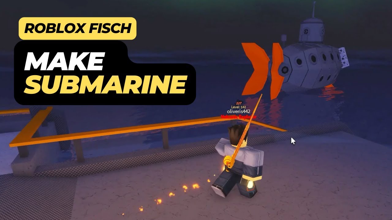 How to Make Submarine in Roblox Fisch - YouTube