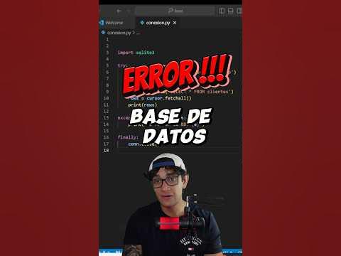 Cierre de conexion base de datos con python.#python #basesdedatos #sqlite - YouTube