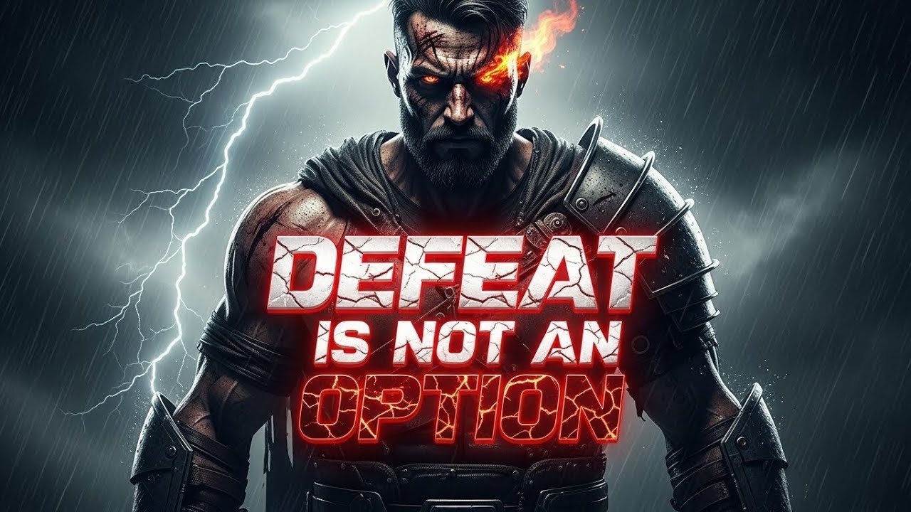 DEFEAT IS NOT AN OPTION- MOTIVATIONAL SPEECH - YouTube