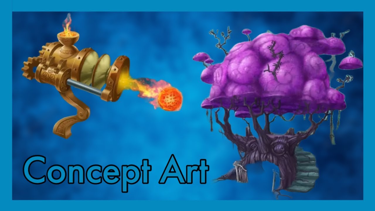 PvZ Gw1/Gw2 Concept Art Compilation - YouTube