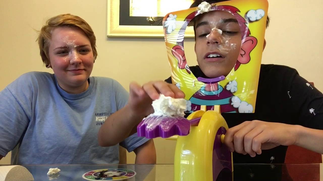 PIE FACE CHALLENGE! - YouTube