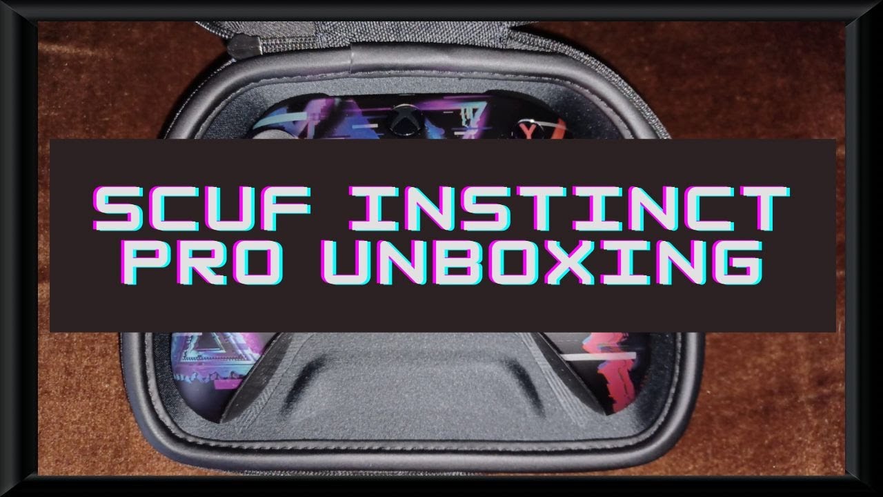 Scuf Instinct Pro Unboxing - YouTube