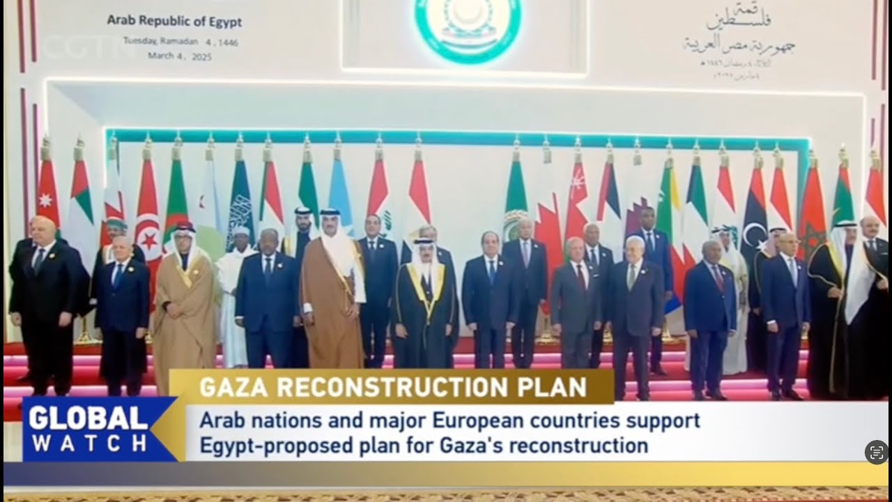 Arab nations and major European countries support Egypt-proposed plan ...