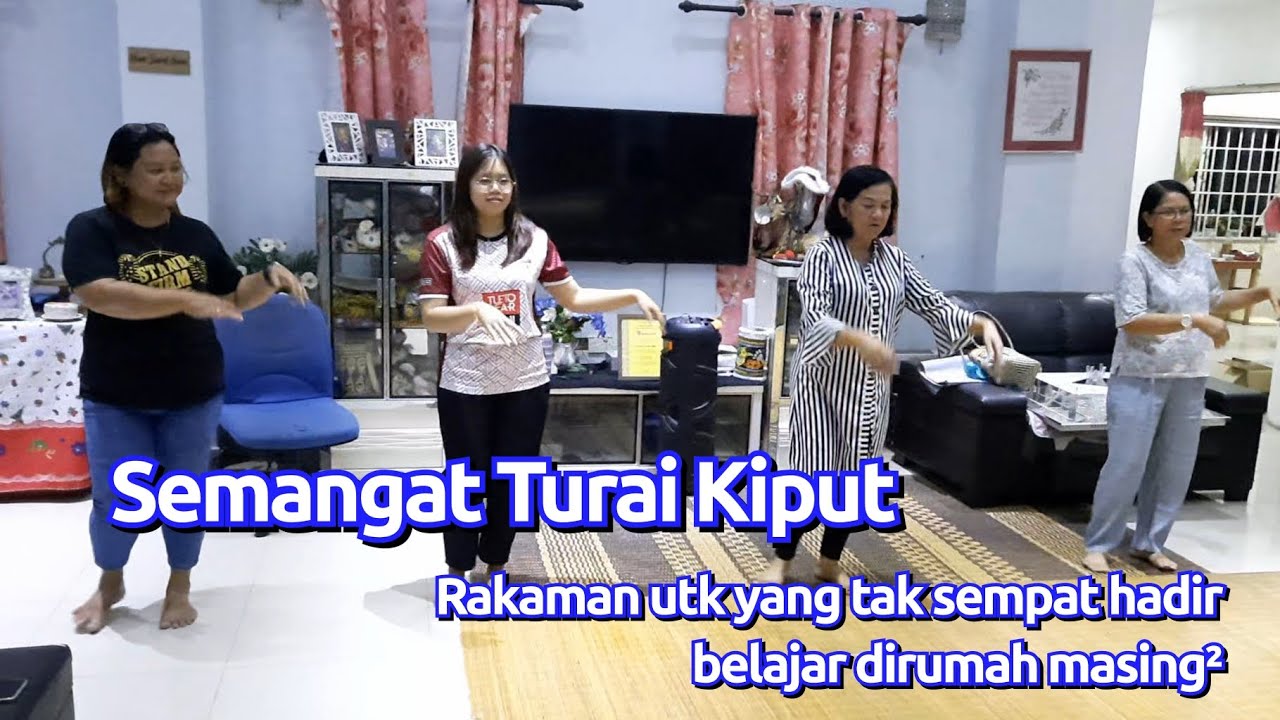 Semangat Turai Kiput Belajar Ngajat - YouTube