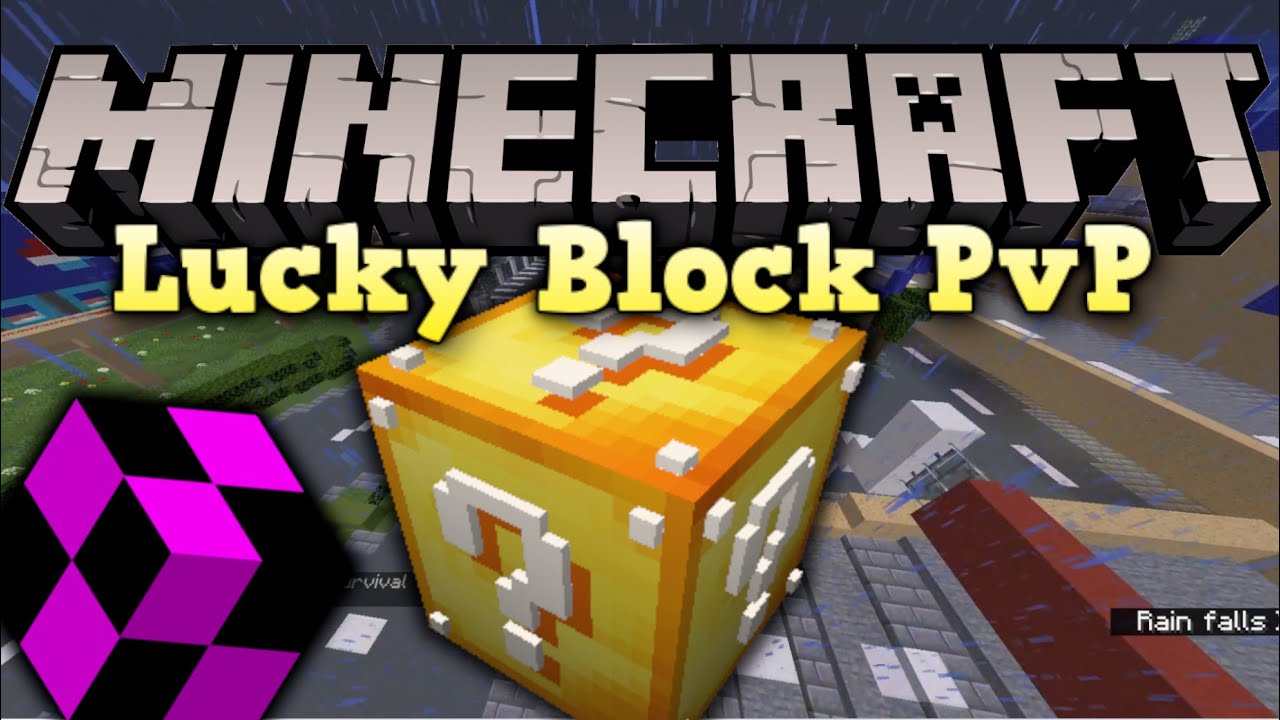 Minecraft Lucky Block PvP Teams | Airport - YouTube
