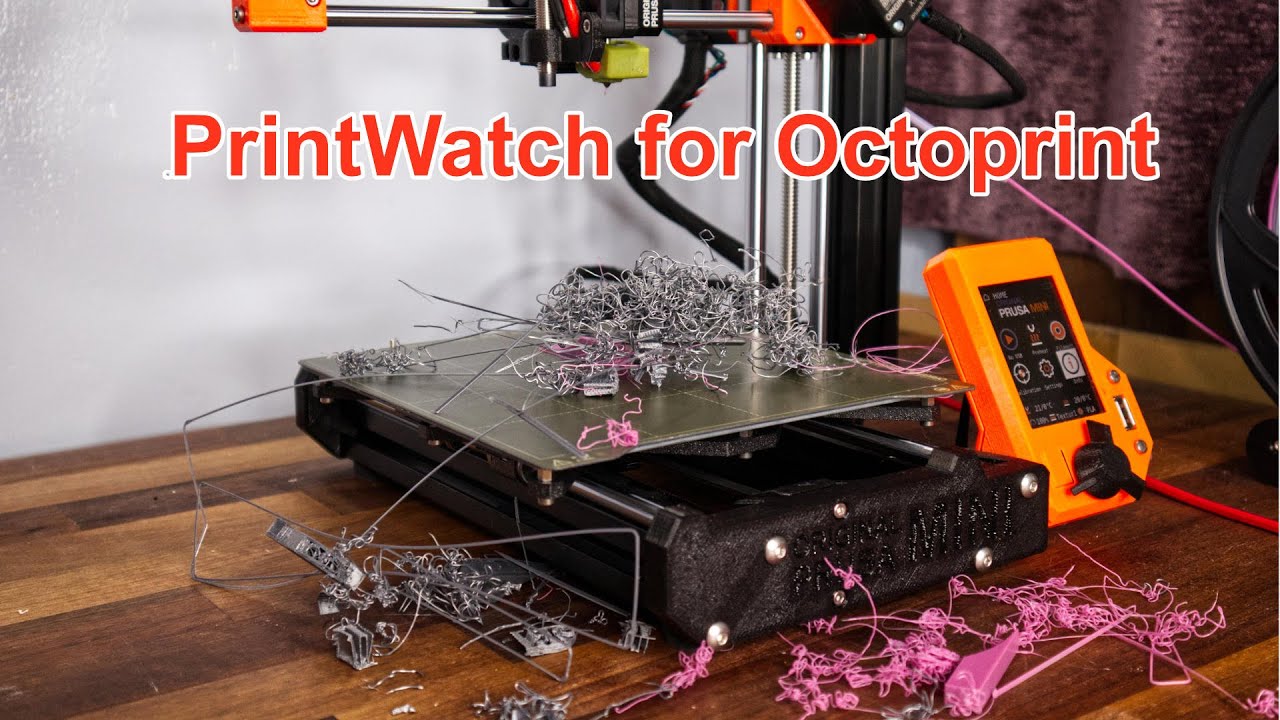 NEW Octoprint PrintWatch - alternative to The Spaghetti Detective? - YouTube