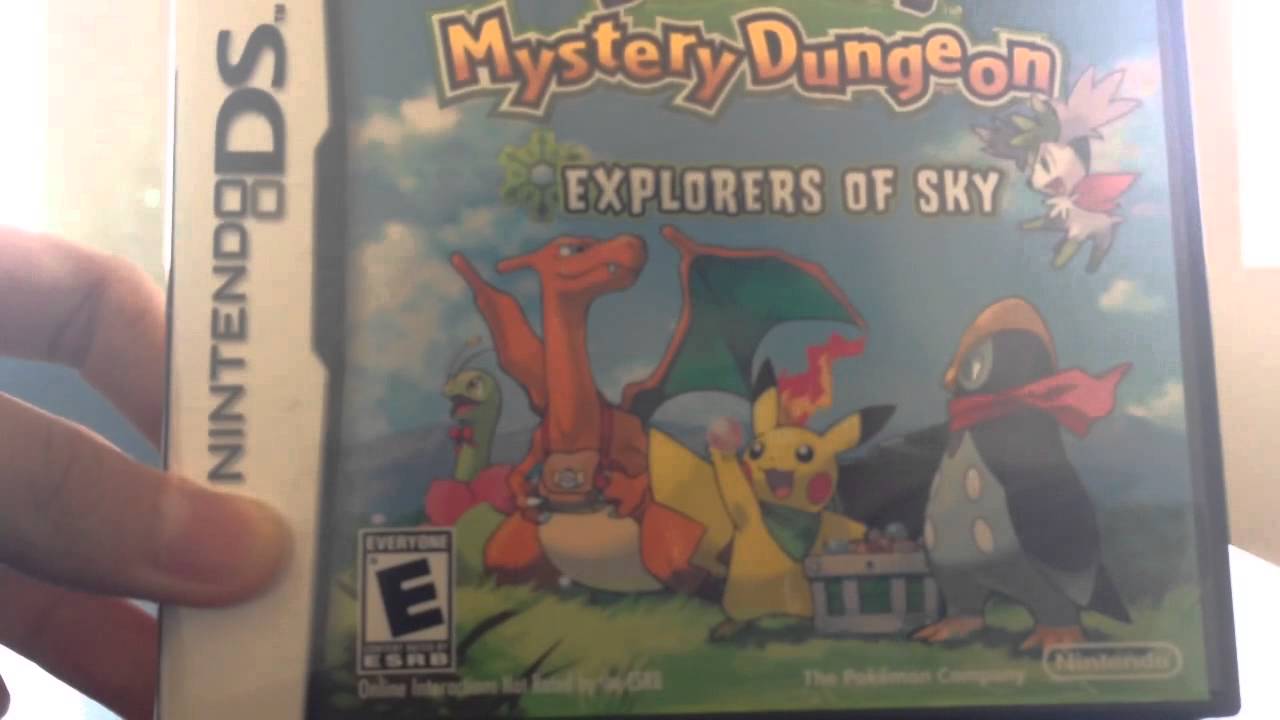 Pokemon Mystery Dungeon Explorers Of Sky Unboxing - YouTube
