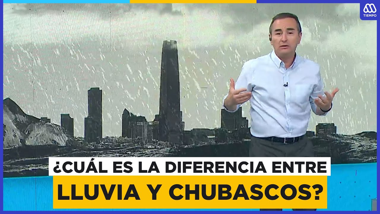 Precipitaciones: ¿Cuál es la diferencia entre chubascos y lluvia? - YouTube