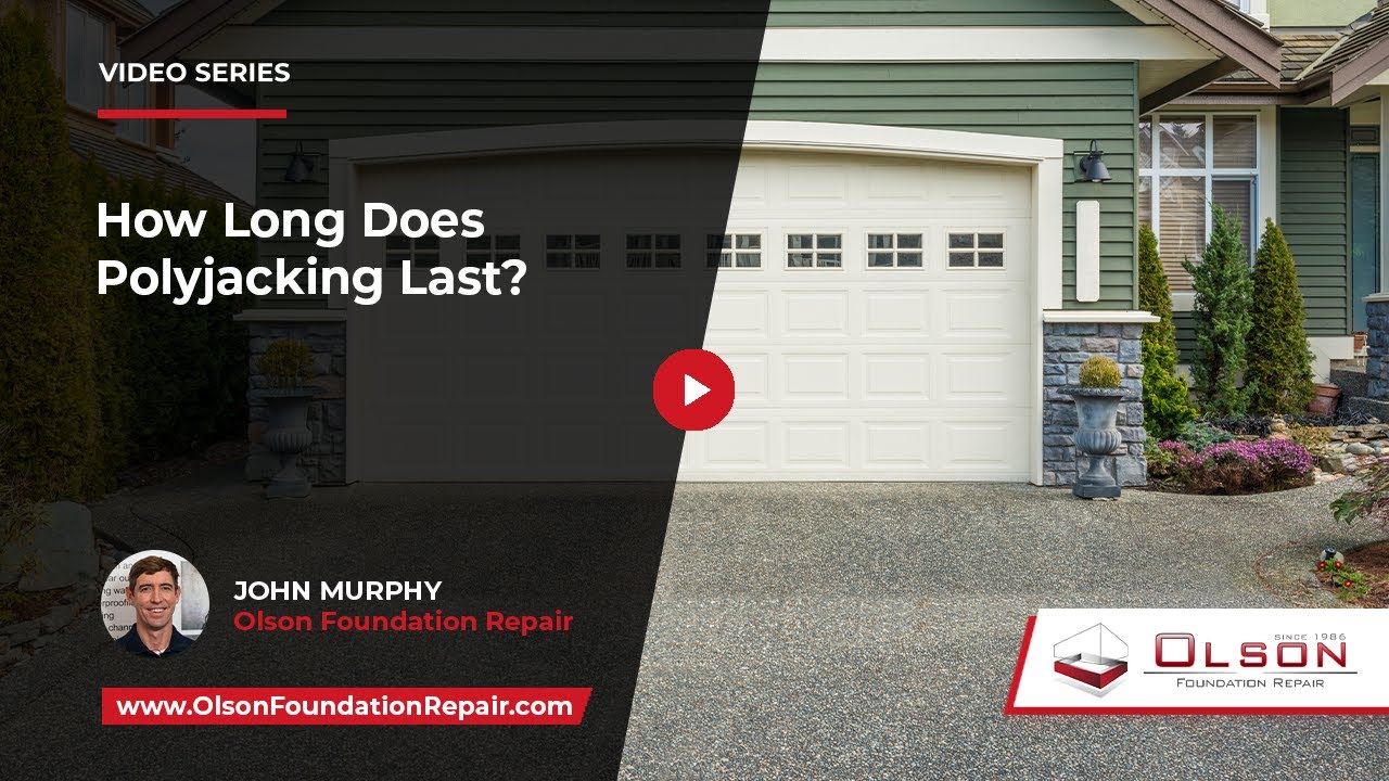 How Long Does Polyjacking Last? | Olson Foundation Repair - YouTube