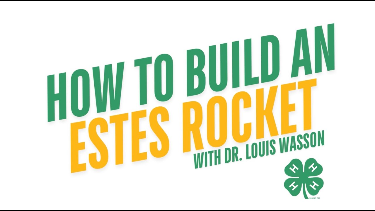 How to Build an Estes Rocket - YouTube