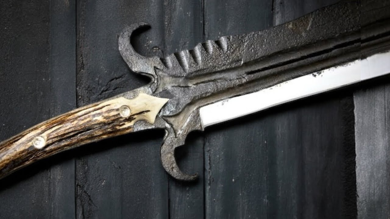 Forging a Fantasy Sword | Knife Making - YouTube