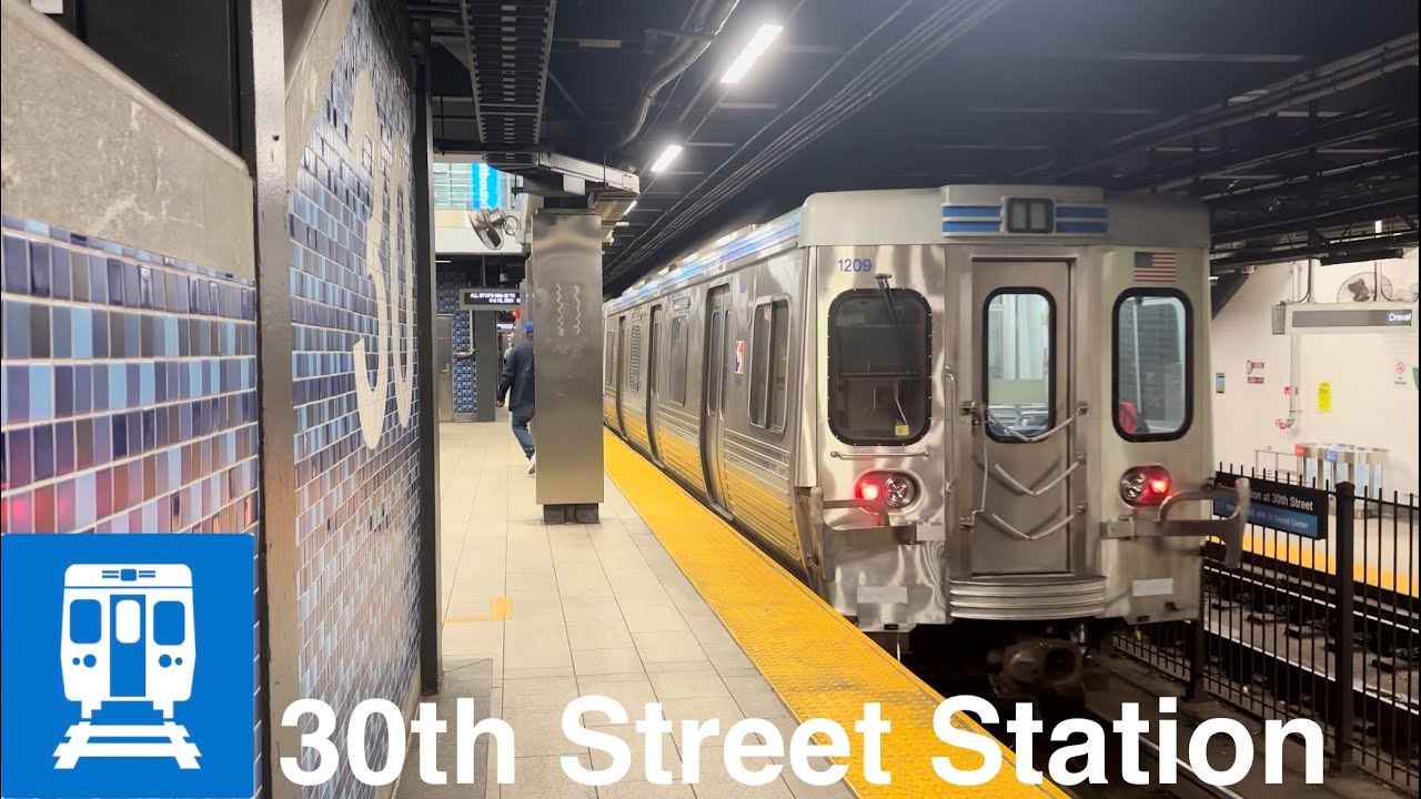 SEPTA | Market Frankford Line: 30th Street Station - YouTube