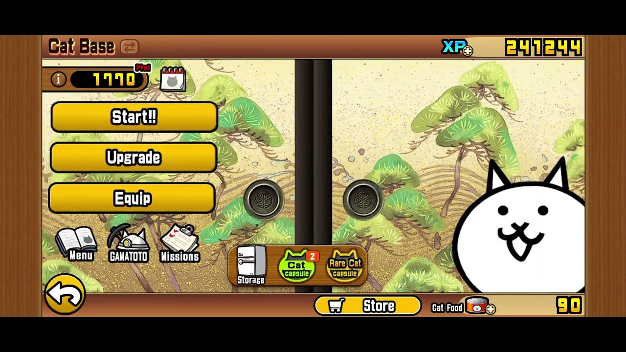 True forming Sadako Cat in Battle Cats - YouTube