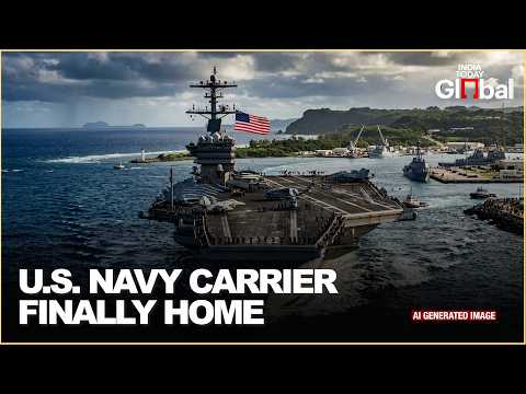 USS Abraham Lincoln Finally Reaches U.S. Soil After 302 Days At Sea, 7 Months In West Asia
