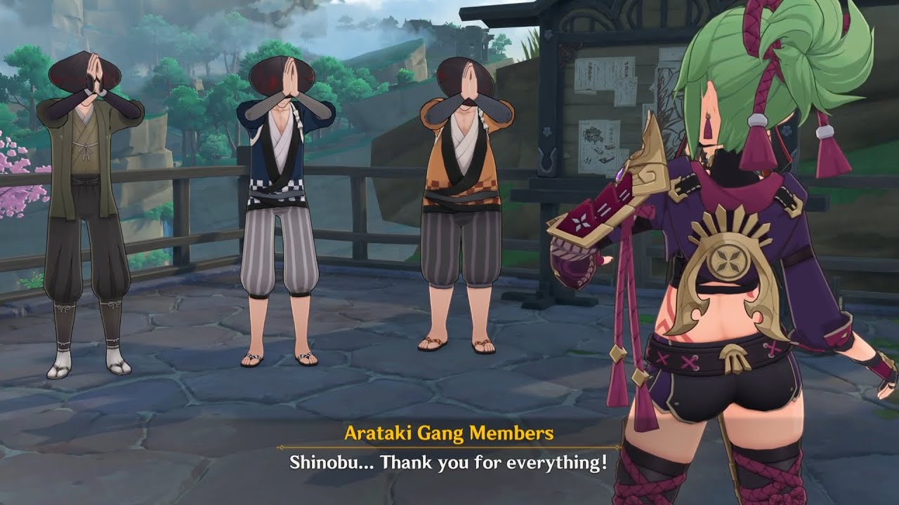 Crying Itto Because Shinobu Leaving The Arataki Gang Youtube 1232
