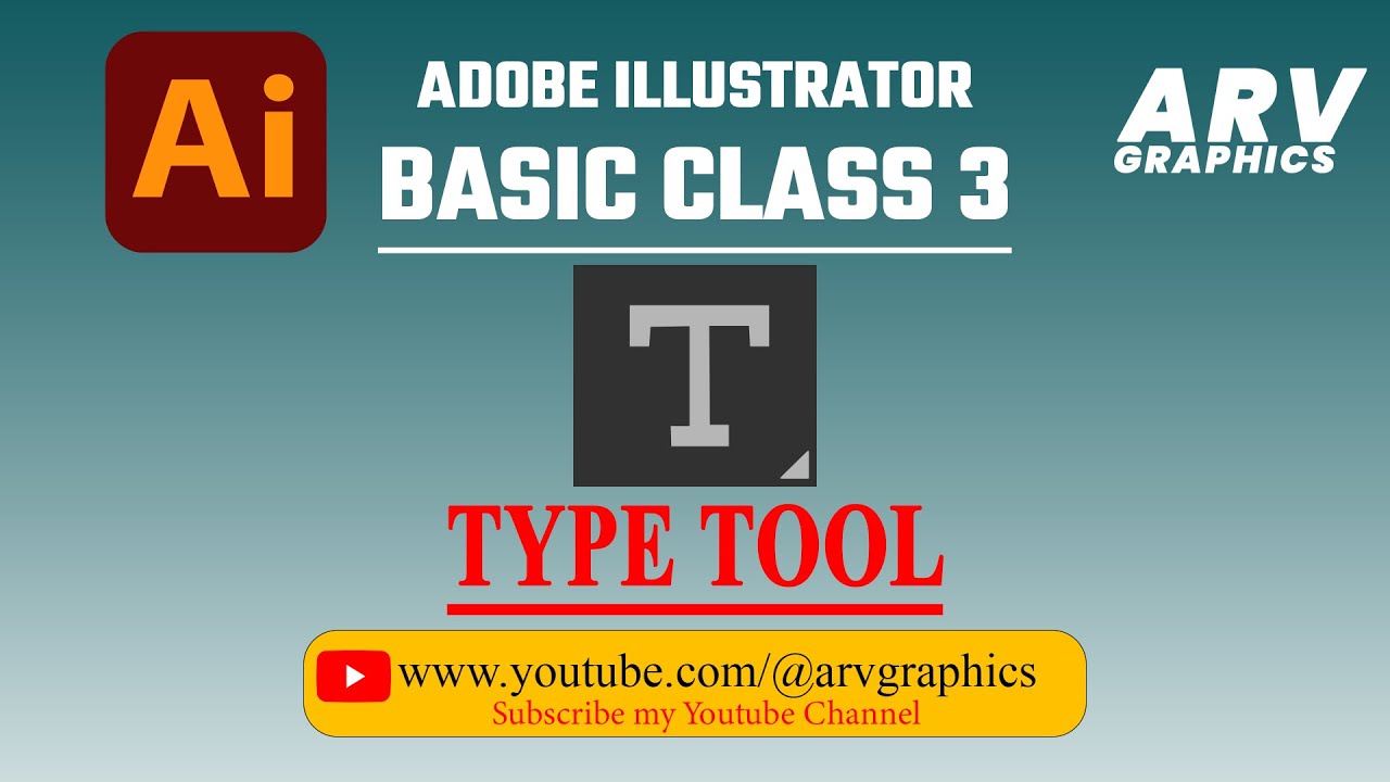 ILLUSTRATOR II TYPE TOOL II TEXT PROPERTIES - YouTube