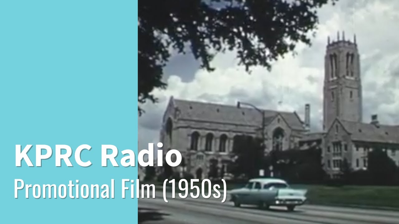 KPRC Radio Promotional Film (1950s) - YouTube
