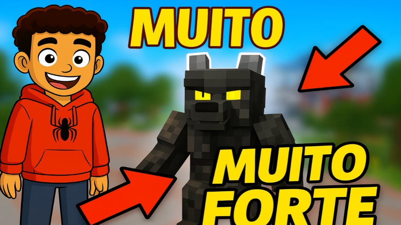 CRIEI O BOSS MAIS FORTE DO MINECRAFT!!!😁😊👍 - YouTube