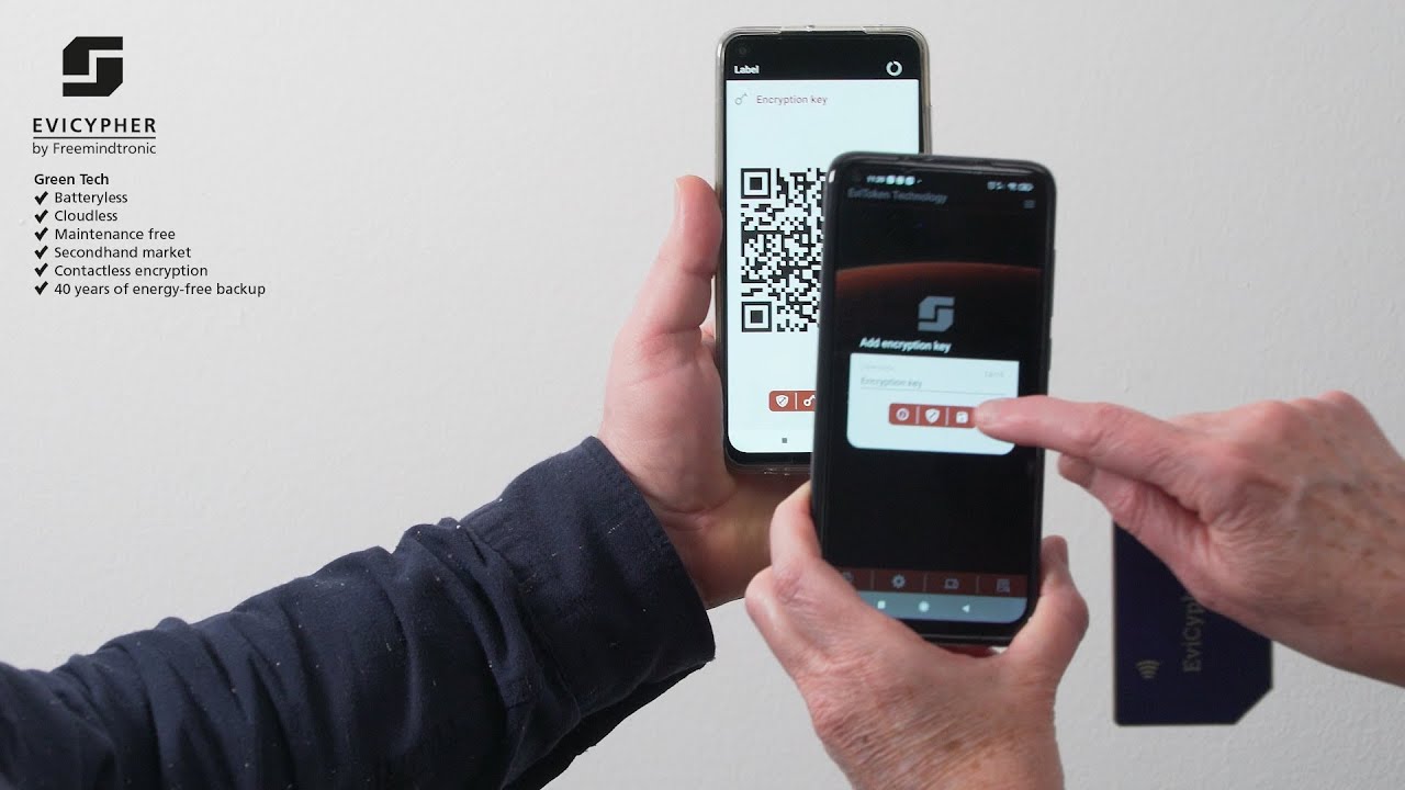 EviCypher NFC contactless encryption device will be present to 4YFN ...