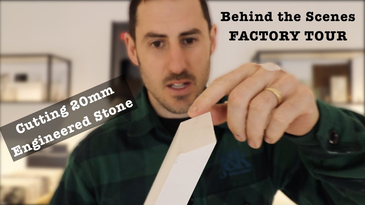 Stone Bench-top Cutting & Factory Tour // NZ Builder - YouTube