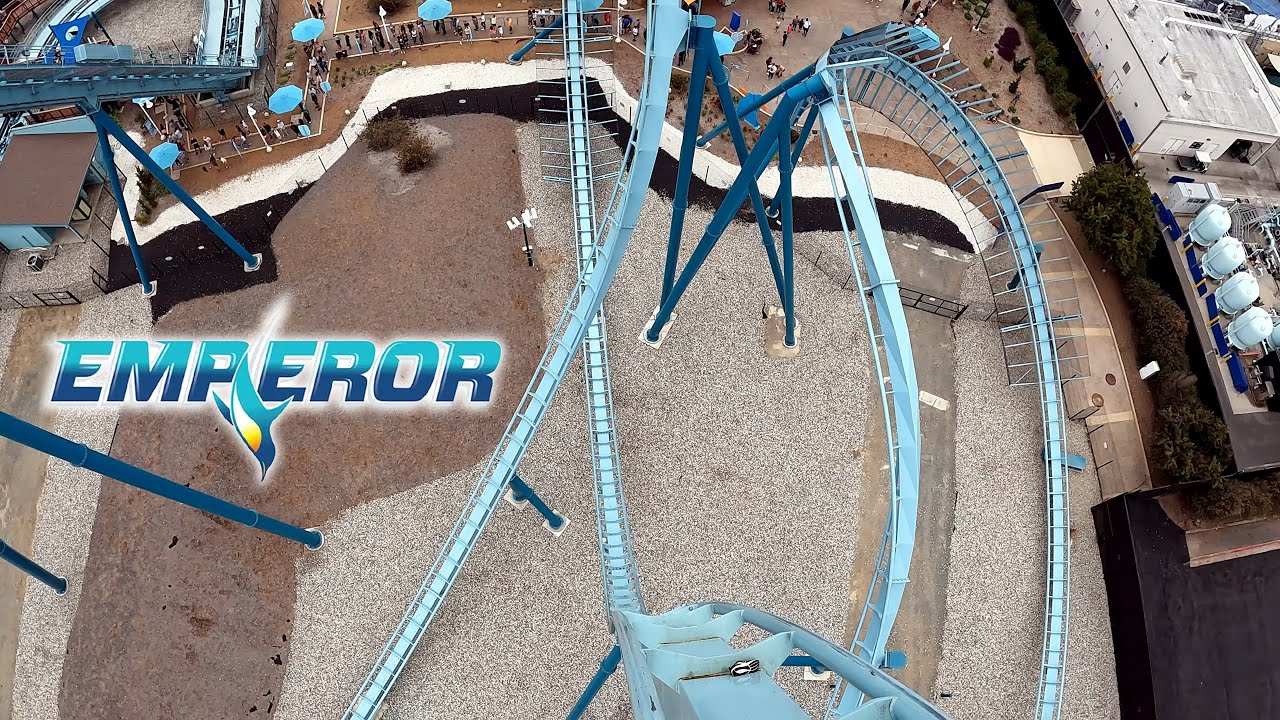 Emperor Front Seat POV - SeaWorld San Diego - YouTube