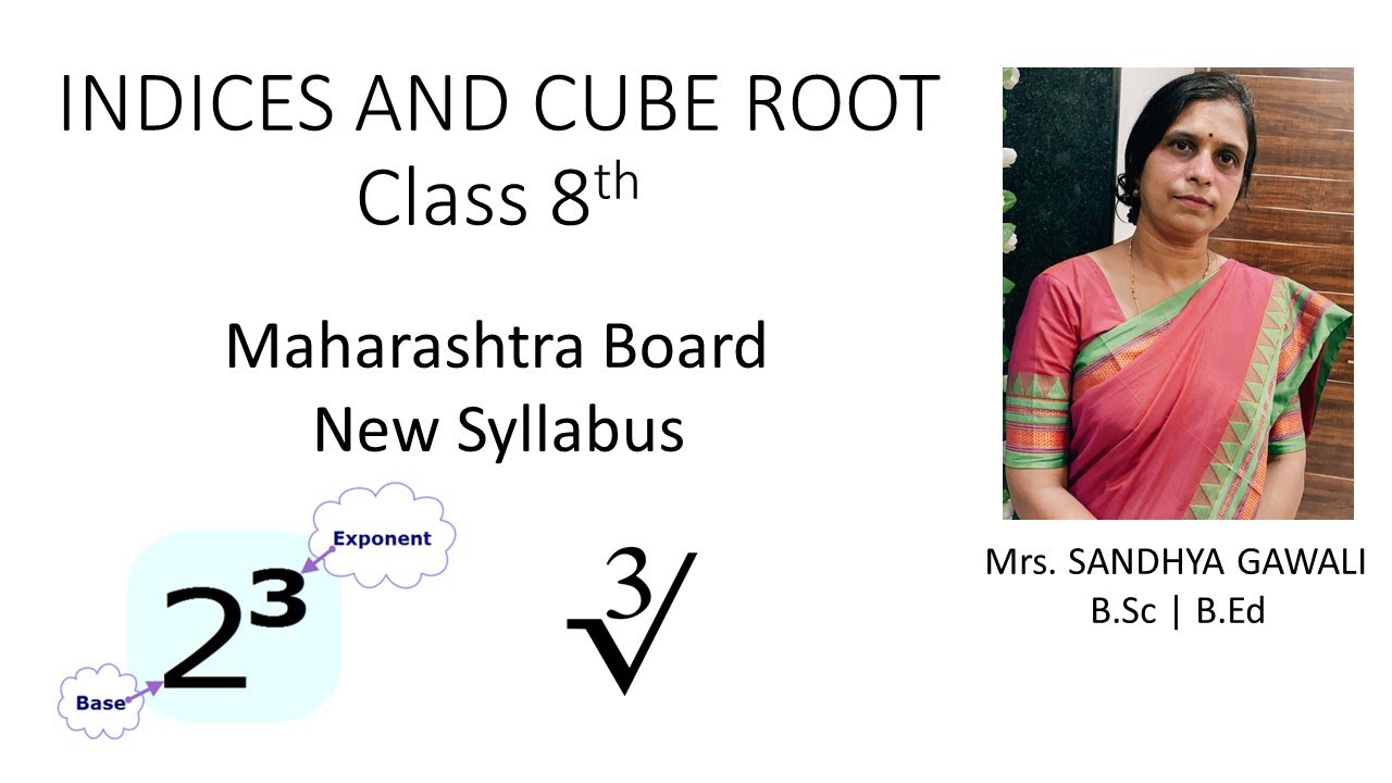 Indices And Cube Root Class 8 Mathematics YouTube indices-and-cube-root-class-8-mathematics-youtube