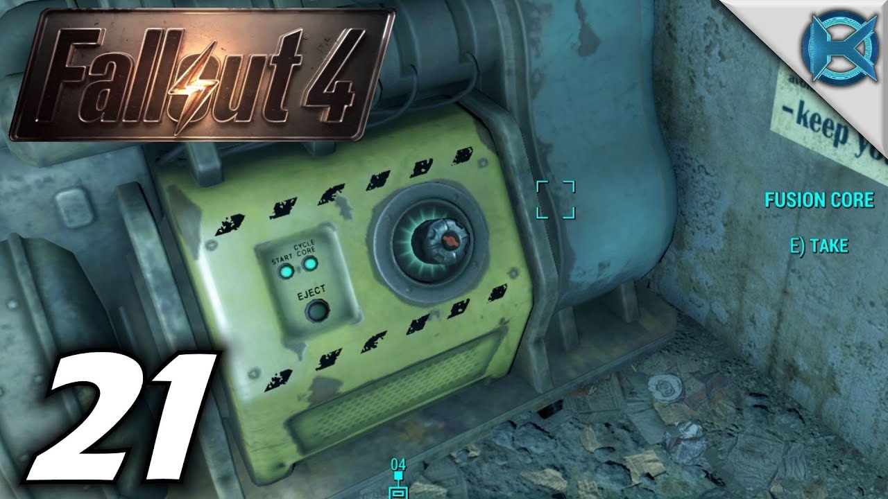 Fallout 4 -Ep. 21- "Fusion Core Location!" -Gameplay / Let's Play- (S1 ...