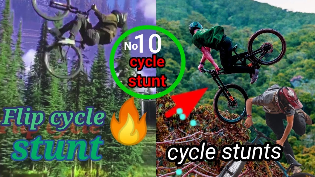 top 10 || cycle stunt || and || cycle race - YouTube