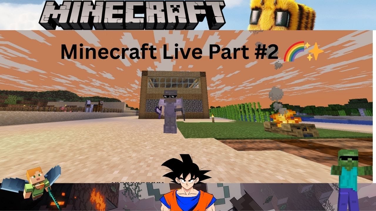 MINECRAFT #2 PLAY LIVE WITH|VORTEX| - YouTube