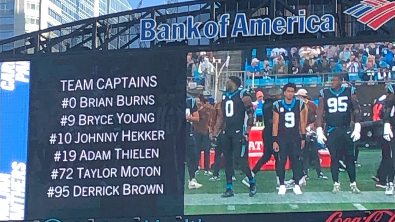 2023 Carolina Panthers defensive starters player intro. The colts vs ...
