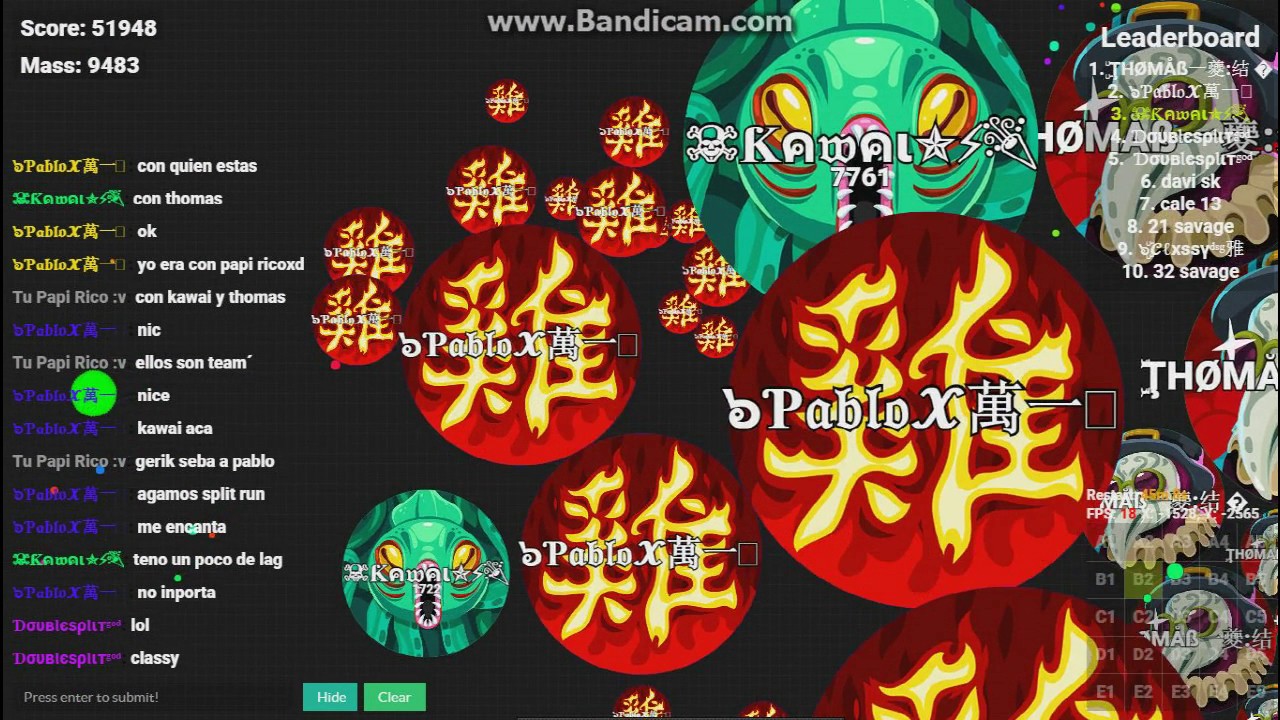 primer video(germs.io)-(agar.io) - YouTube