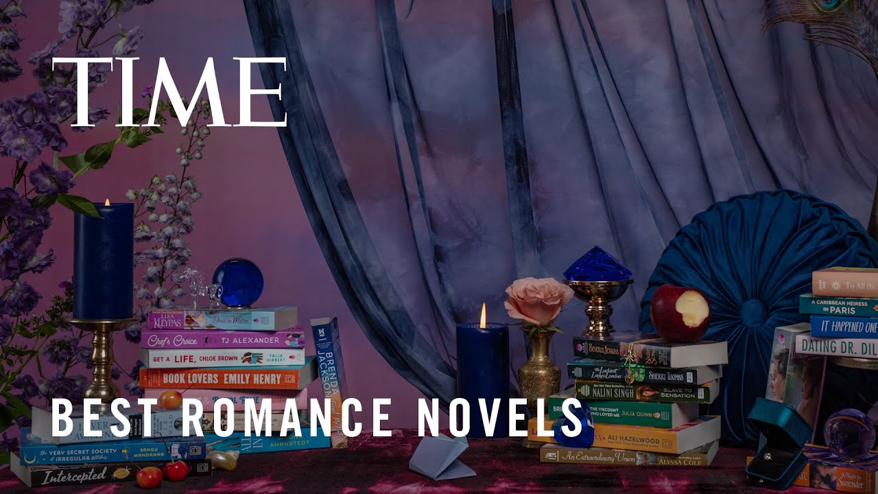Behind the Scenes of the Romance Novels Photo Shoot - YouTube