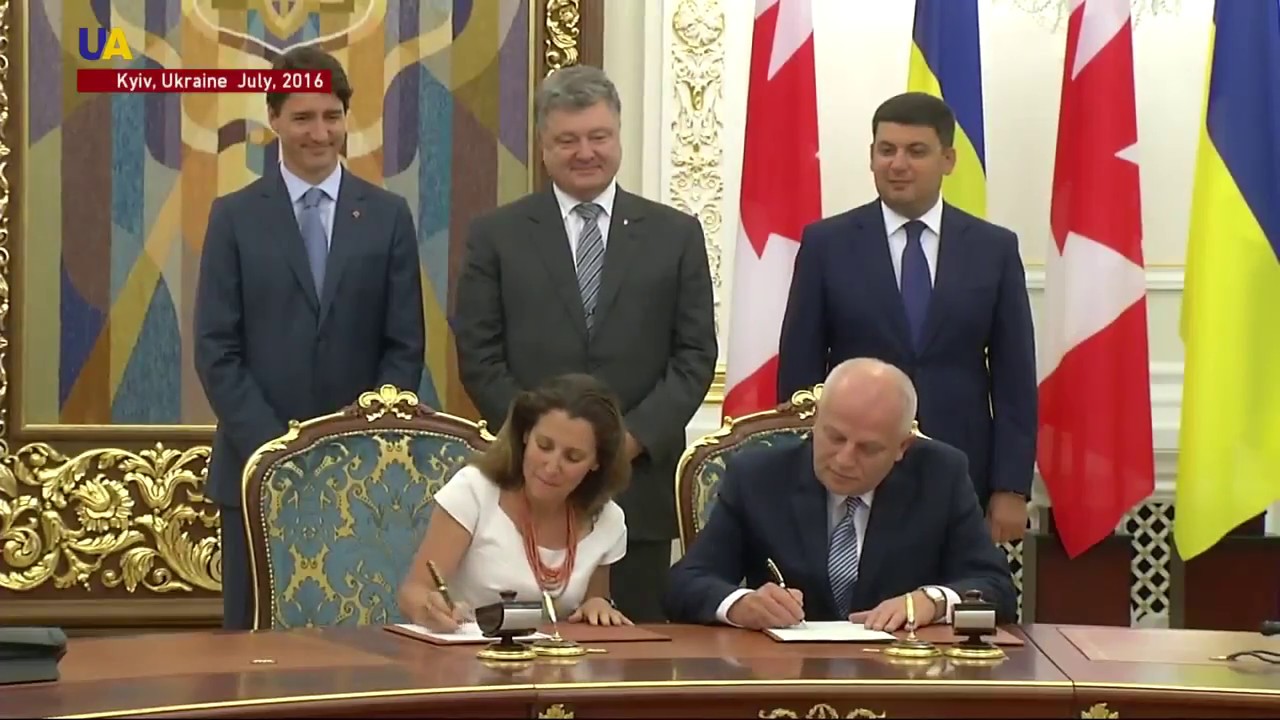 Ukraine-Canada Free Trade Agreement Begins in August 2017 - YouTube