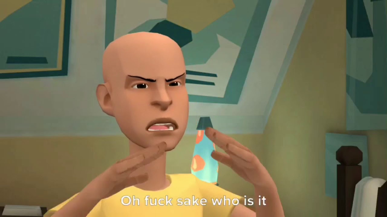 Caillou has a nightmare + fights back (500 subs special) - YouTube
