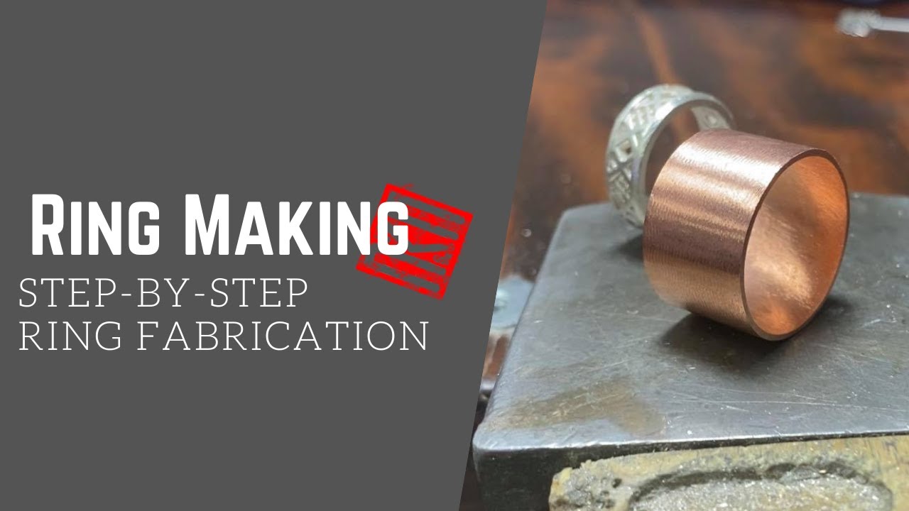 Making a basic ring step by step | Ring Fabrication & Soldering - YouTube