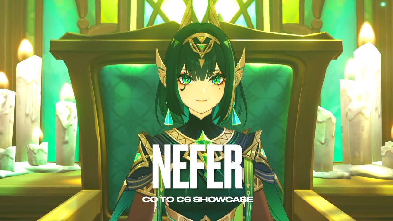 Nefer C0 to C6 Showcase | Genshin Impact - YouTube