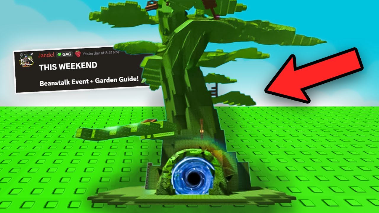 Grow a Garden’s BIGGEST Update Yet.. (Beanstalk Event) - YouTube