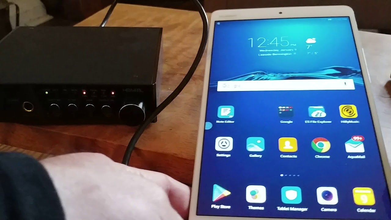 Using a tablet or laptop to Play DSD natively - YouTube