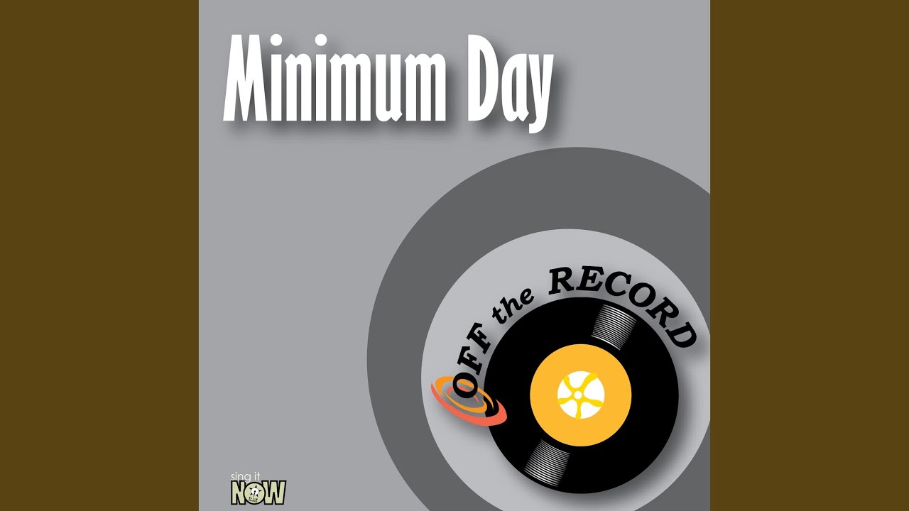 Minimum Day (Instrumental Version) - YouTube