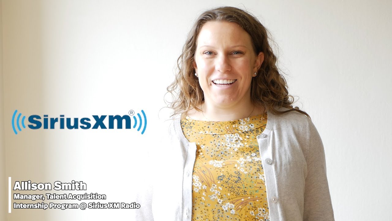 CAREER ADVICE: Allison Smith (Sirius XM) - YouTube