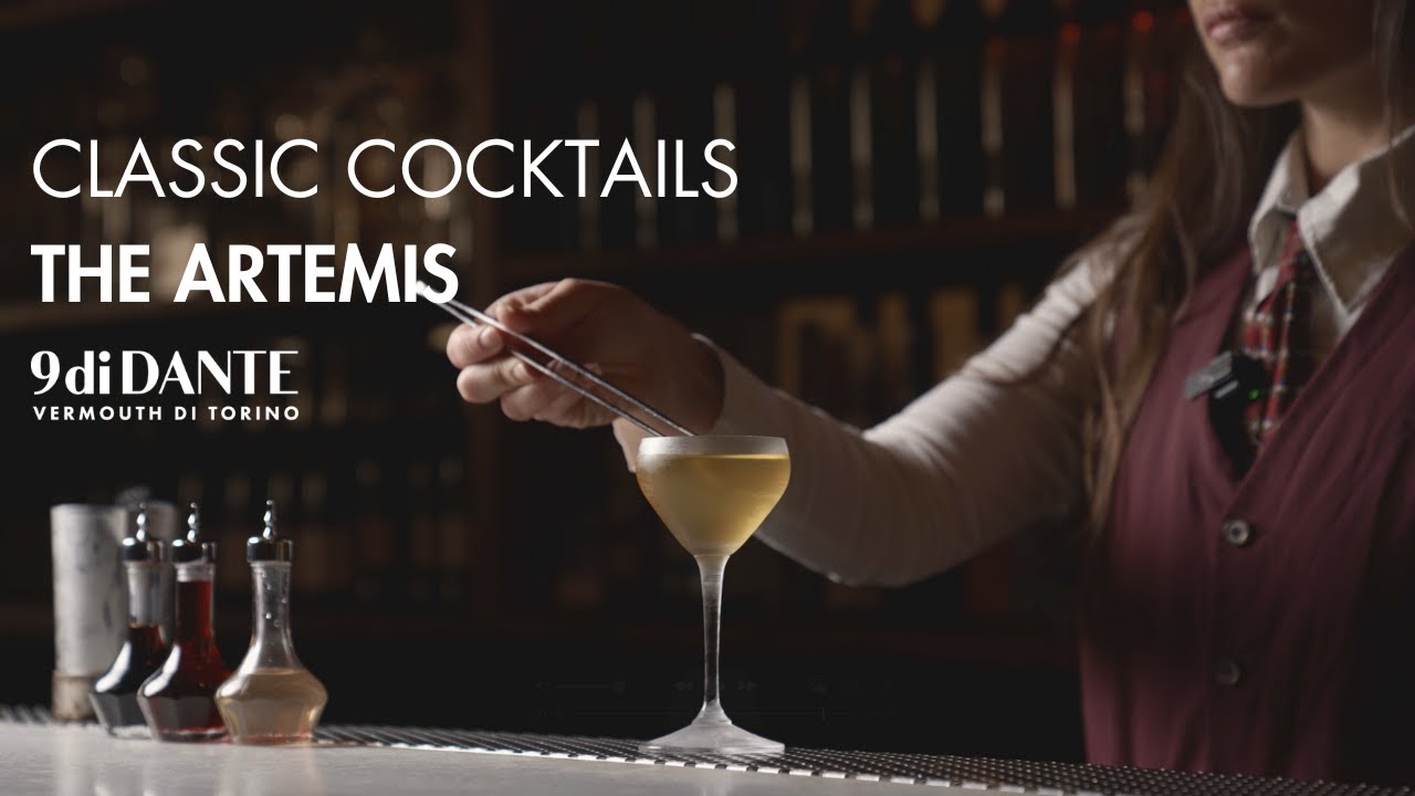 ARTEMIS COCKTAIL RECIPE ( 9diDANTE ) - YouTube