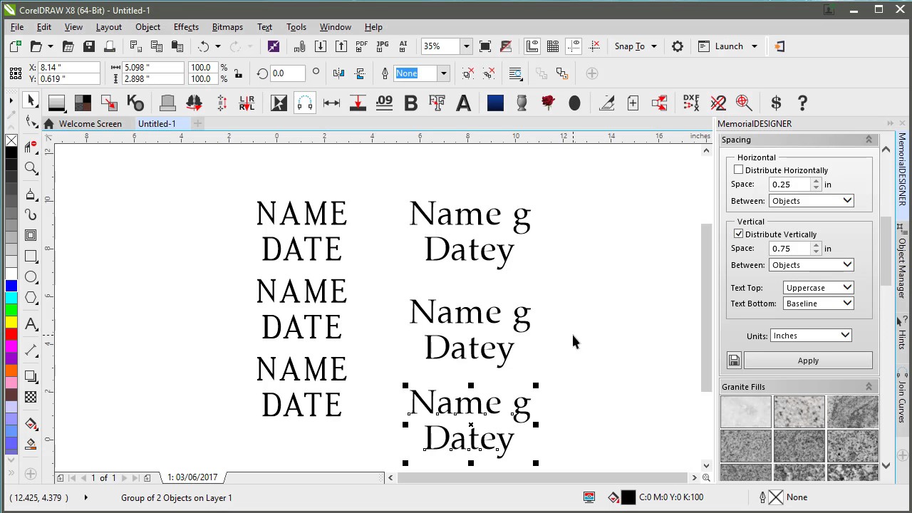 Space Multiple Lines with Different Spacing - YouTube