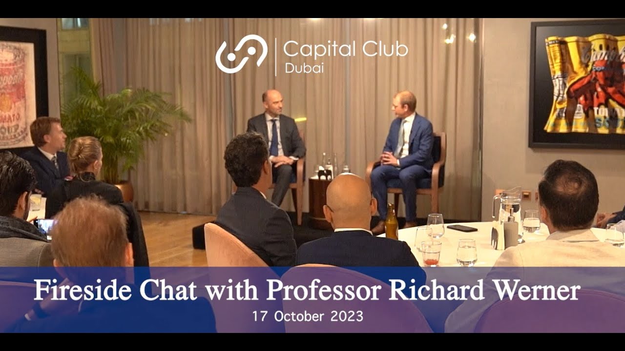 Professor Richard Werner, Inventor, Quantitative Easing, Advisor ...