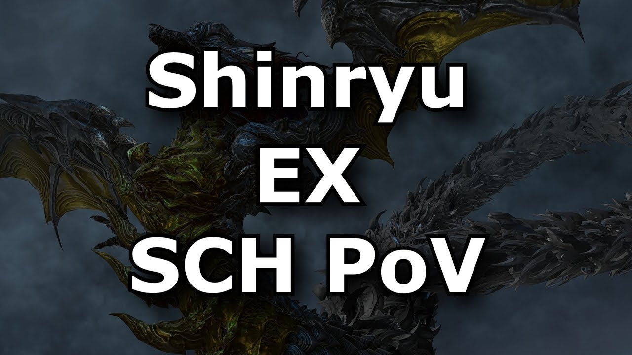 FFXIV: Stormblood - Shinryu Extreme (Scholar PoV) - YouTube