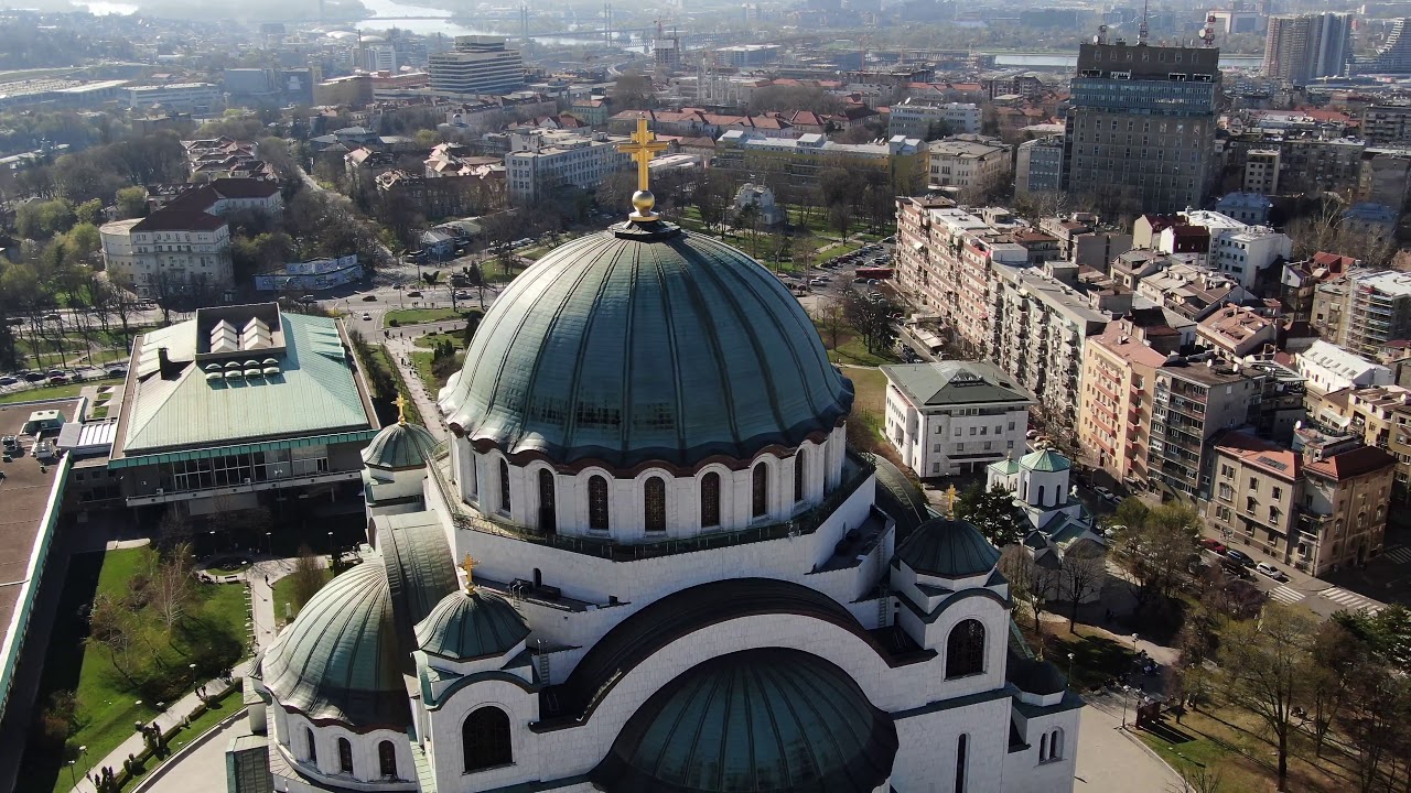 Belgrade From The Air / Beograd iz vazduha / Panorama 4K - YouTube