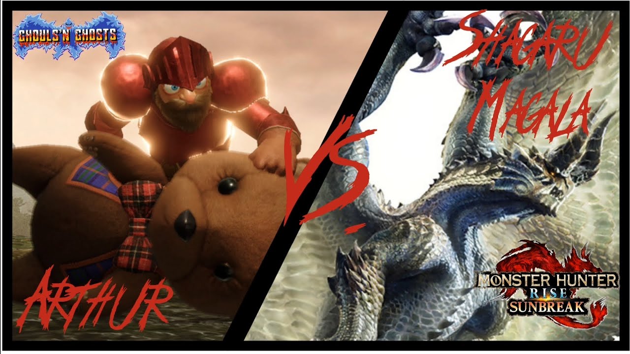 Monster Hunter Rise: Sunbreak. Beating Shagaru Magala senseless with a ...